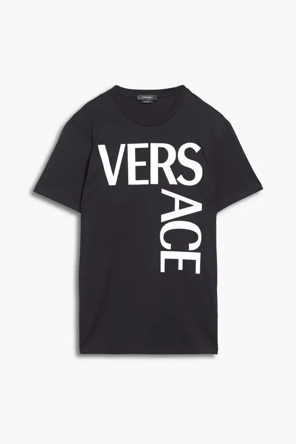 Versace Printed Cottonjersey Tshirt