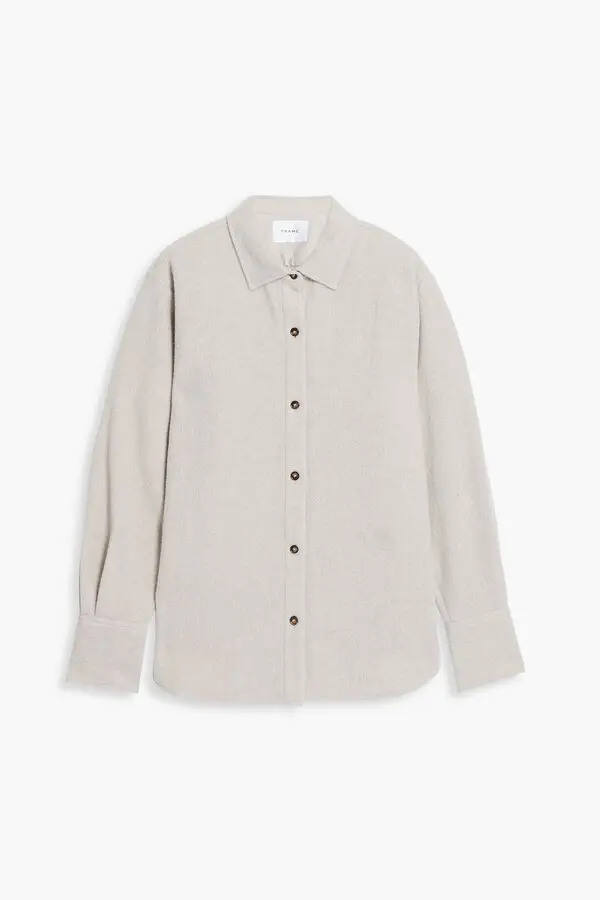 FRAME Oversized Wool-blend Jacket