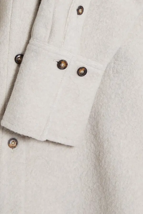 FRAME Oversized Wool-blend Jacket