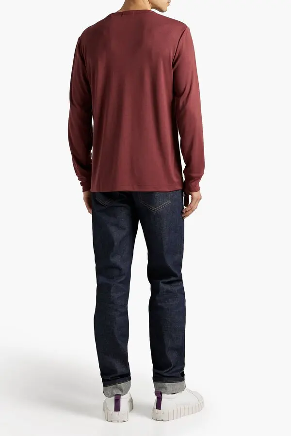 Theory Modalblend Jersey Henley Tshirt