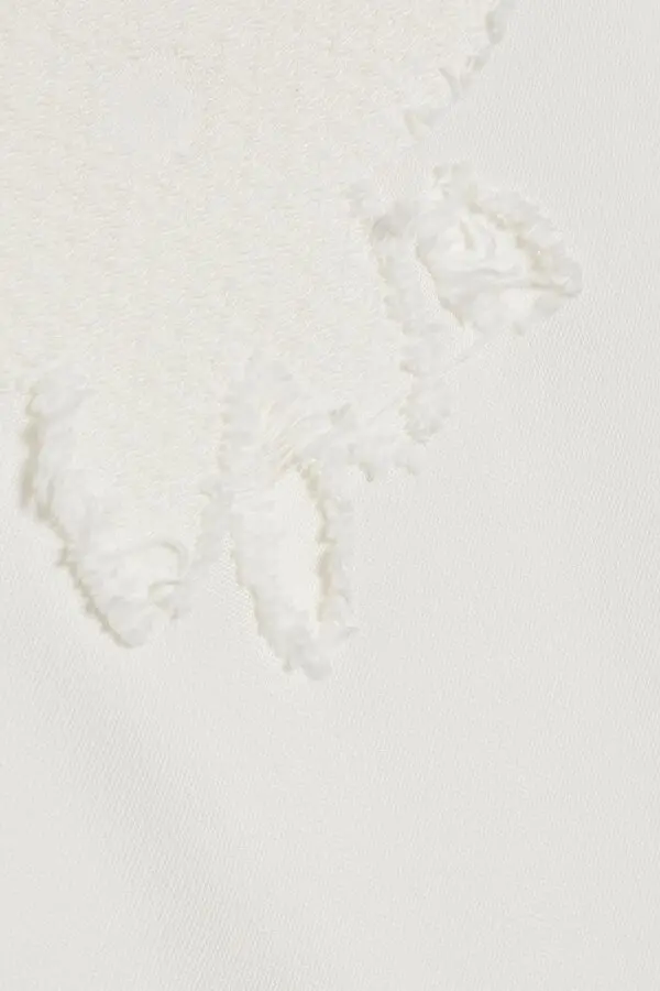 Tibi Fil Coup Midi Dress Us 0 In White - 70% Off | Editorialist