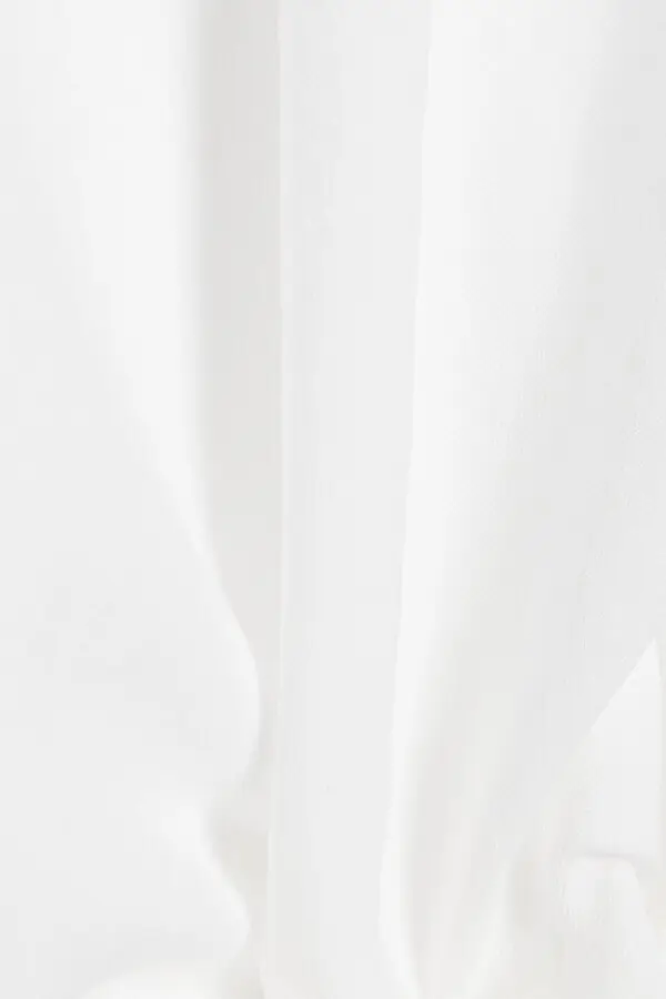 Tibi Twill Blouse With Ring Embellishment