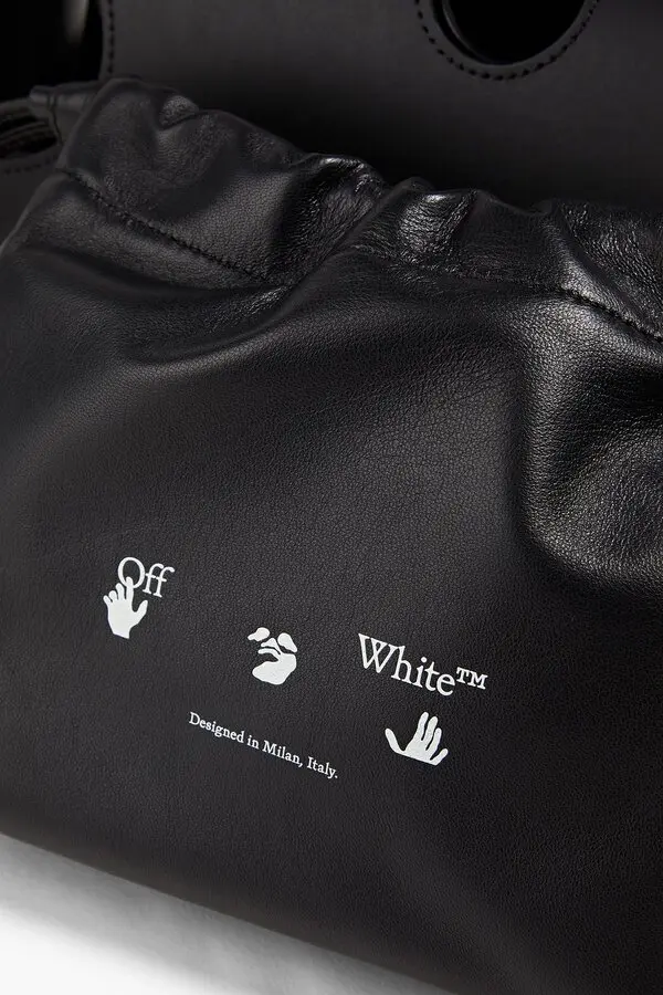 Off-White Jitney 2.8 Meteor Cutout Leather Tote