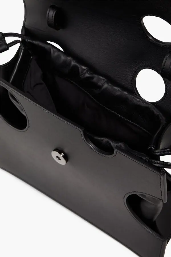 Off-White Jitney 2.8 Meteor Cutout Leather Tote