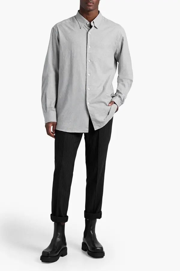 Zegna Checked Cotton Shirt