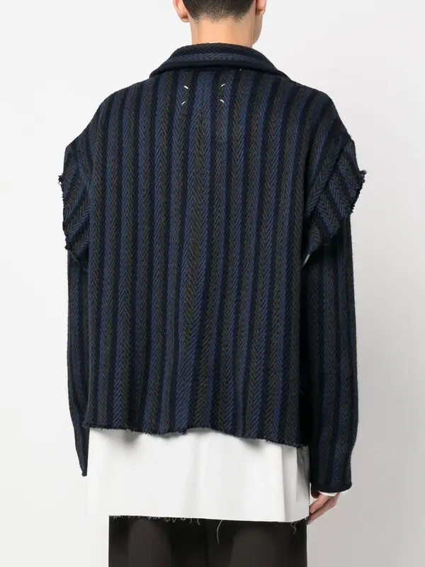 MAISON MARGIELA Layered Paisley-print Poplin Shirt