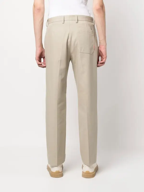 Acne Studios High-waisted Straight-leg Trousers