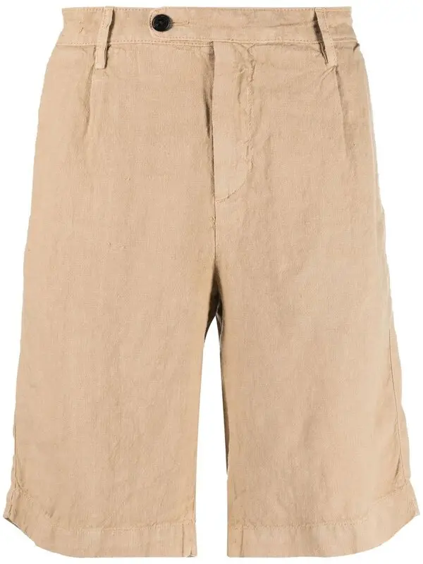 Massimo Alba Mid-rise Cotton Shorts