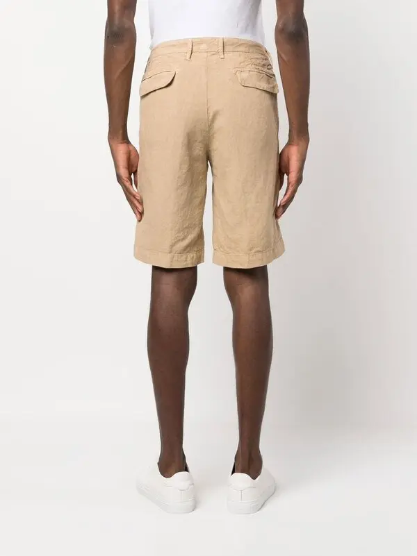Massimo Alba Mid-rise Cotton Shorts
