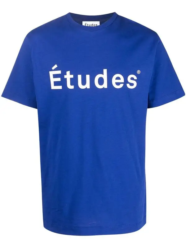 ÉTUDES STUDIO Logo-print Cottont-shirt