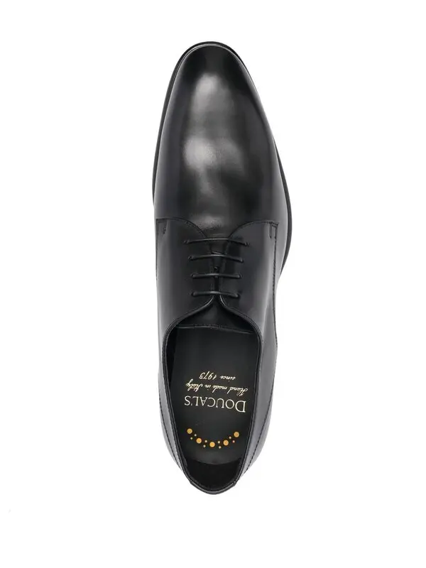 DOUCAL'S 32mm Leather Derby Shoes - Black
