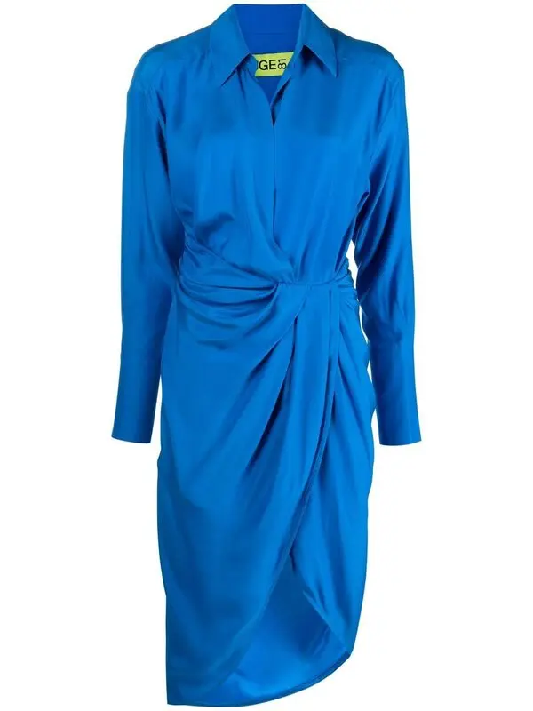 Gauge81 Silk Midi Dress