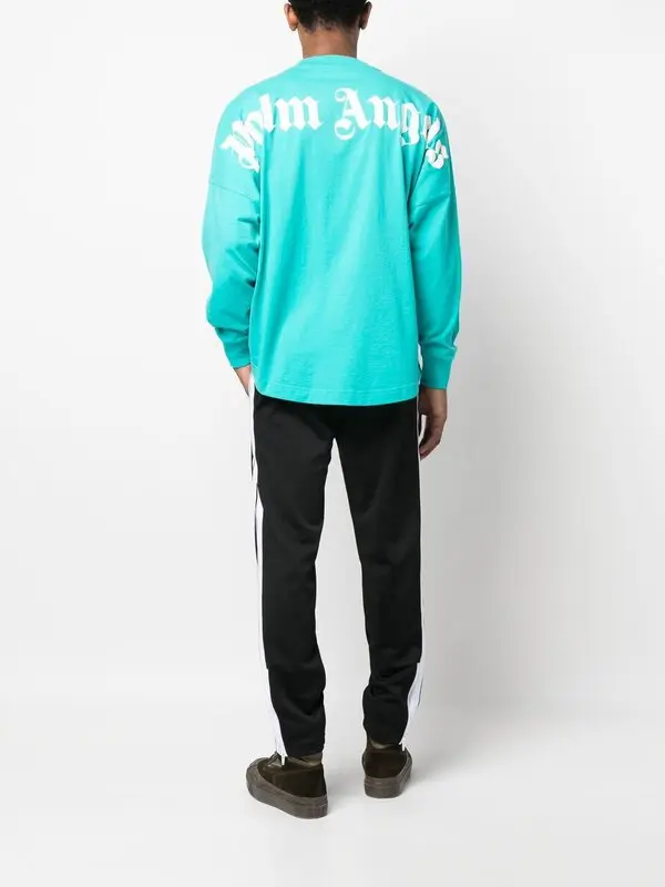 Palm Angels Logo-print Long-sleeve T-shirt