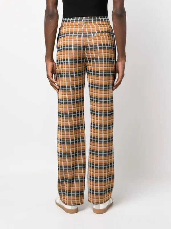 WALES BONNER Check-pattern Trousers