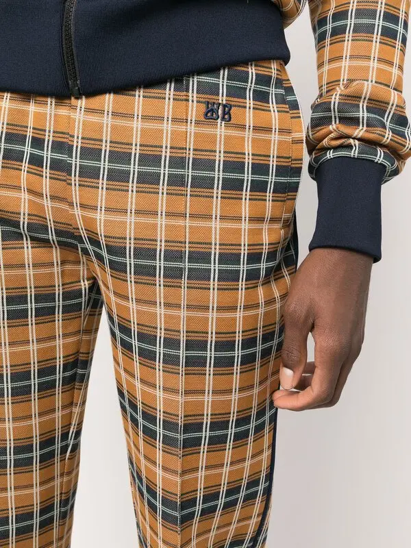 WALES BONNER Check-pattern Trousers