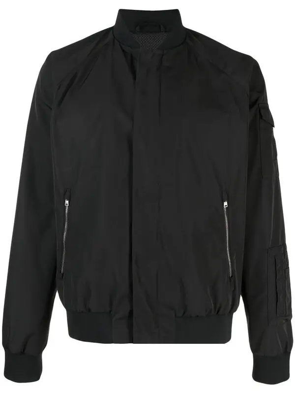 Herno Logo-patch Bomber Jacket