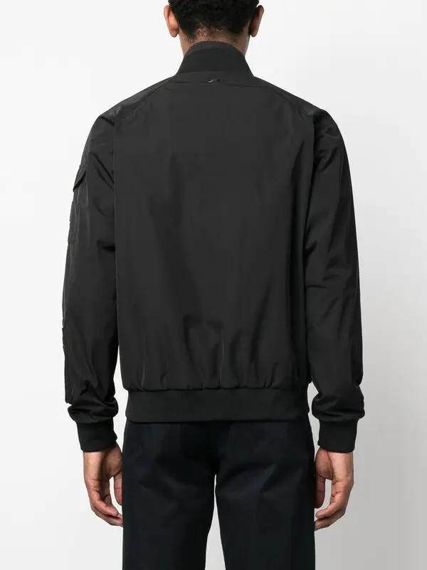 Herno Logo-patch Bomber Jacket