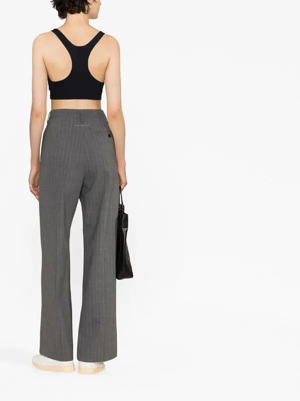 JIL SANDER Logo-print Training Sports Bra - Black