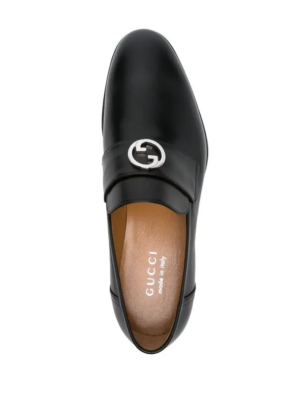 Gucci Logo Plaque Loafers