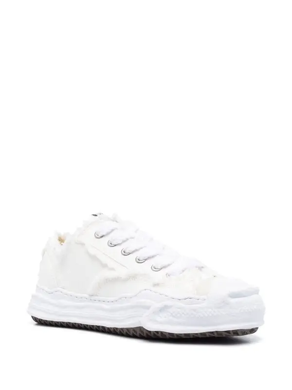 Mihara Yasuhiro Hank Og Frayed Low-top Sneakers