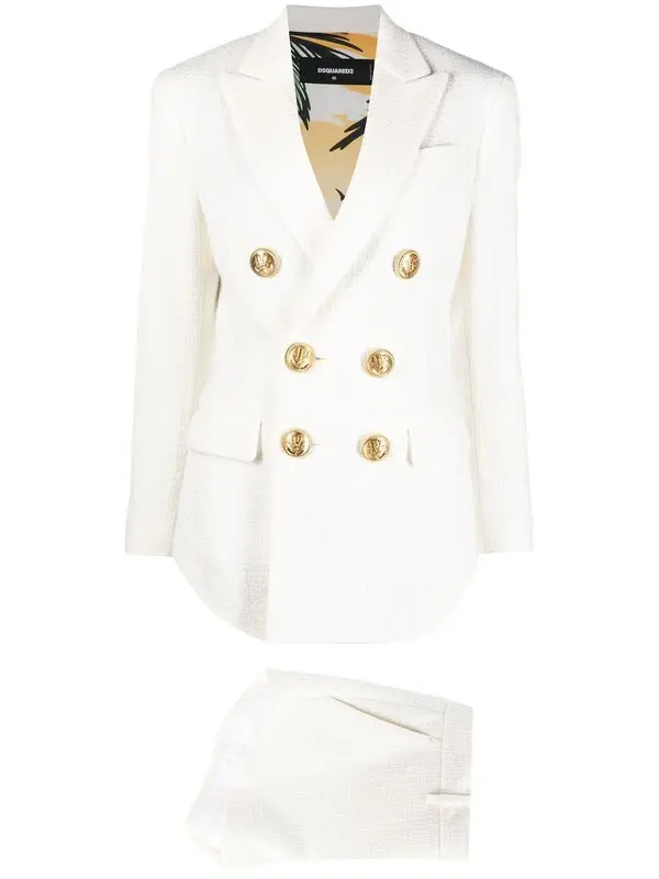 Dsquared2 Double-breasted Two-piece Suit