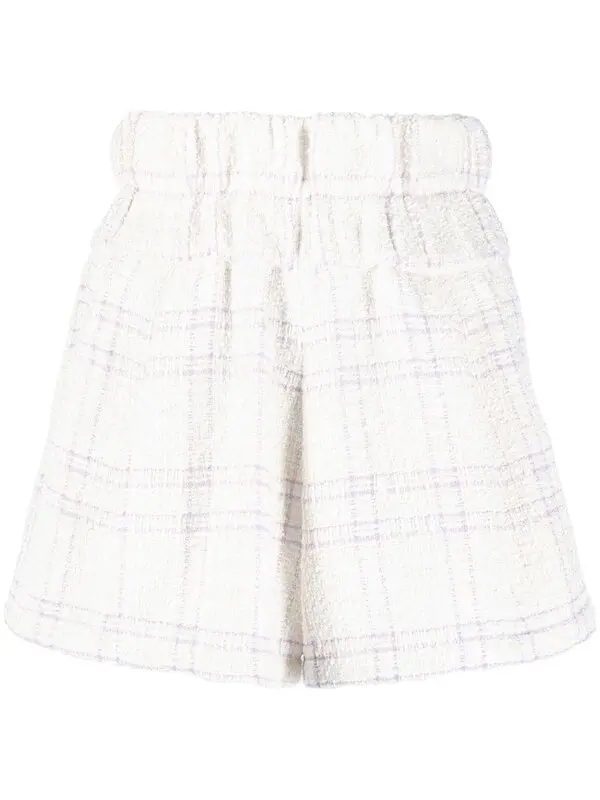 IRO PARIS High-waist Tweed Shorts