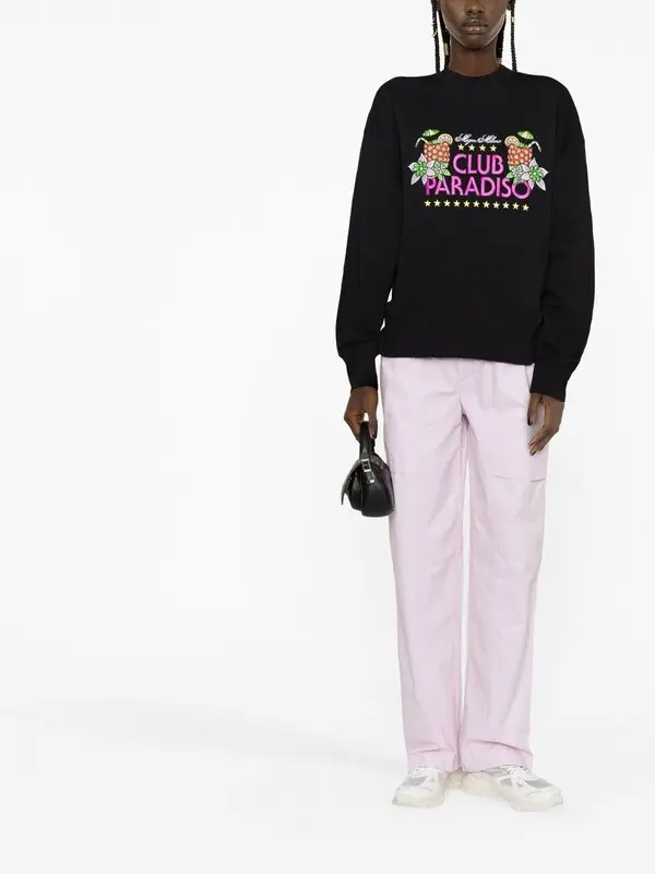 MSGM Graphic-print Sweatshirt