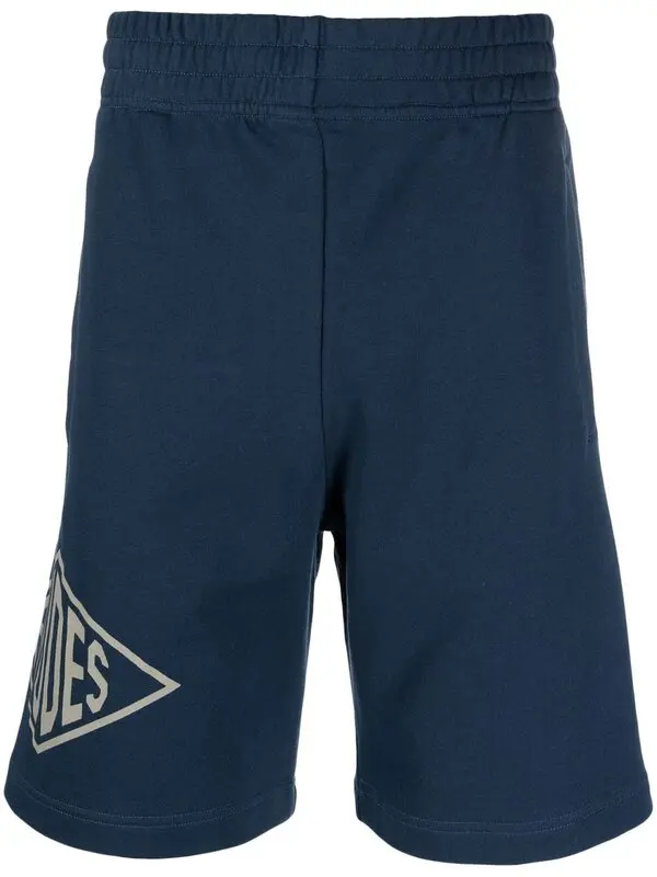 Études Studio Logo-print Shorts - Blue