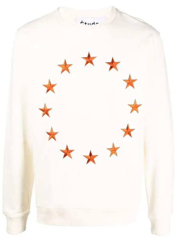 ÉTUDES STUDIO Europa Organic Cotton Sweatshirt - Neutrals