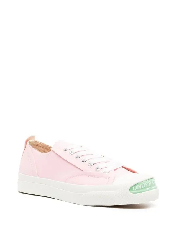 Undercover Logo-print Low-top Sneakers - Pink