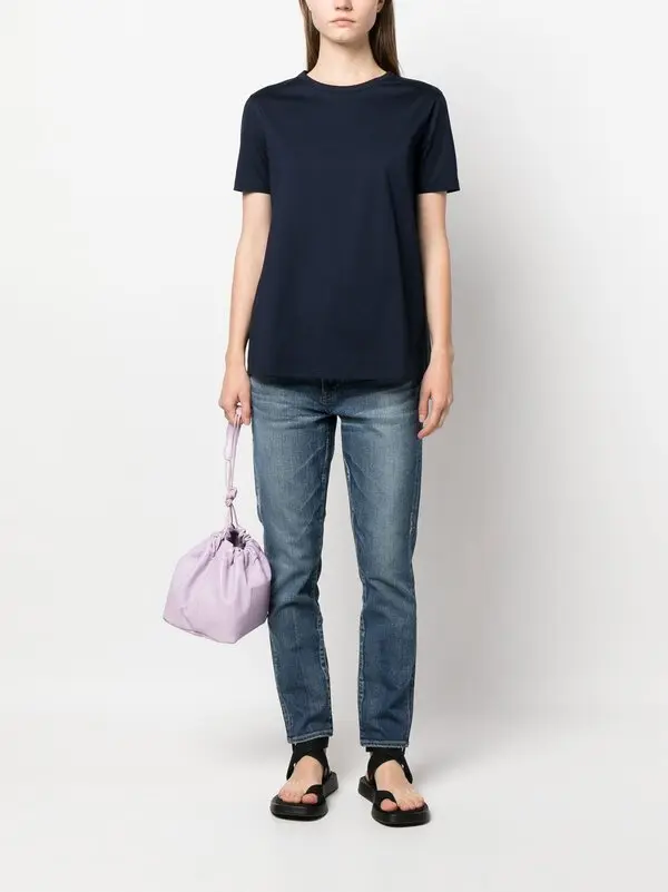 Herno Contrasting Gathered Panel T-shirt