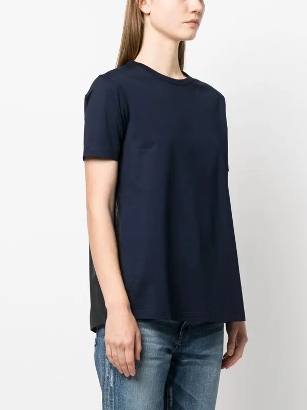 Herno Contrasting Gathered Panel T-shirt