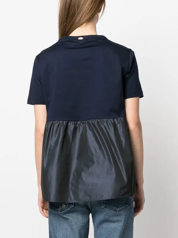 Herno Contrasting Gathered Panel T-shirt
