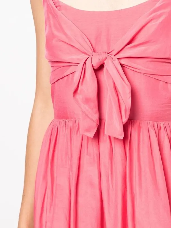 BIRD & KNOLL Bayou Silk Midi Dress