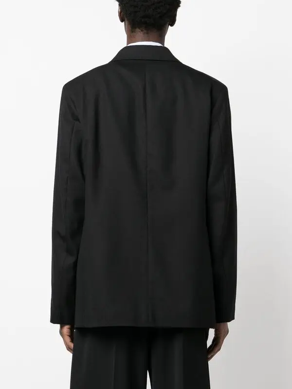 Our Legacy Unconstructed Double-breasted Blazer - Black