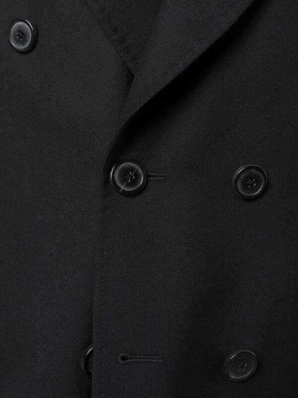 Our Legacy Unconstructed Double-breasted Blazer - Black