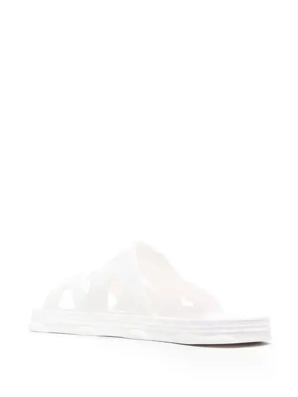 Gcds Logo Slippers - White