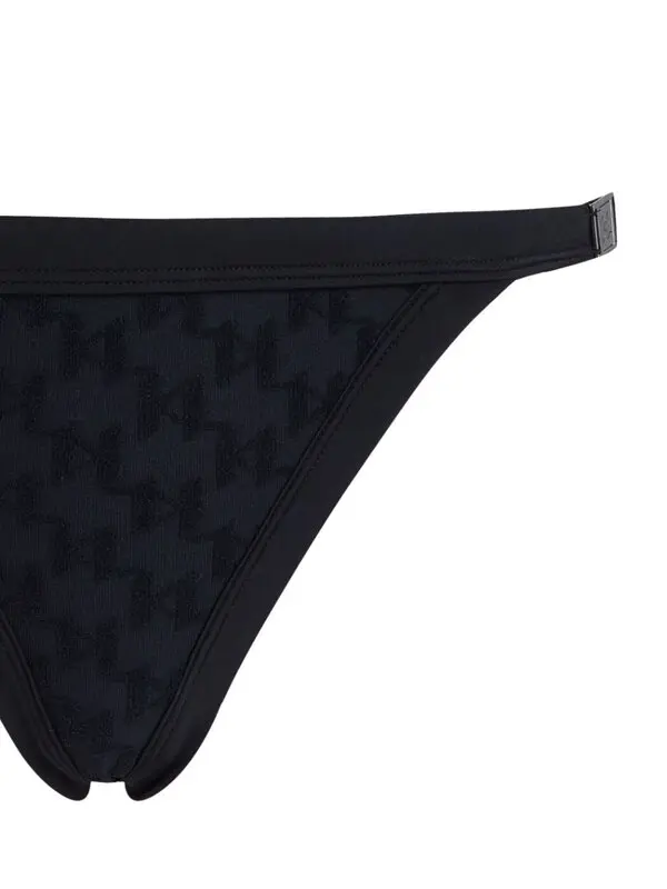 Karl Lagerfeld Kl Monogram Bikini Bottoms