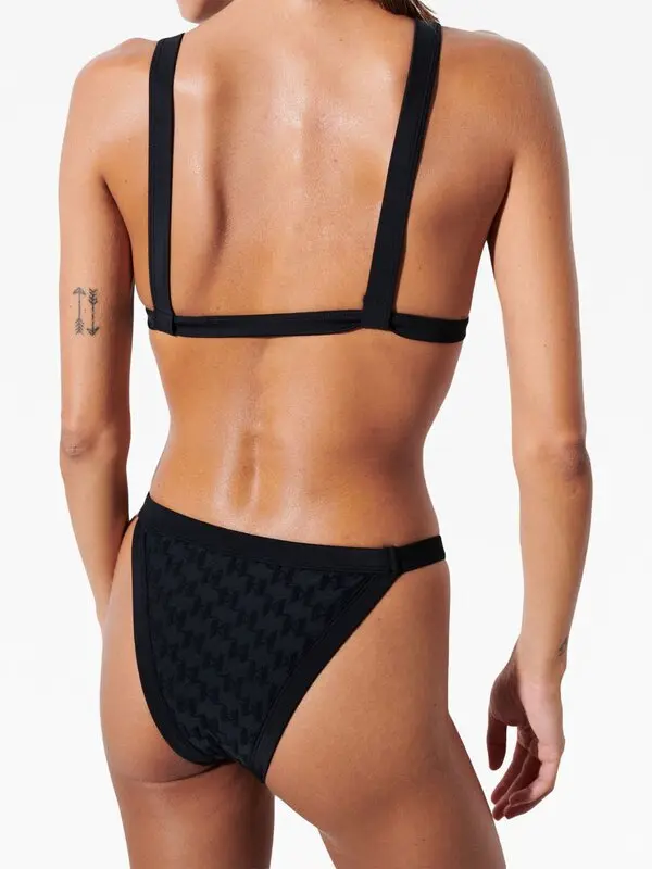 Karl Lagerfeld Kl Monogram Bikini Bottoms