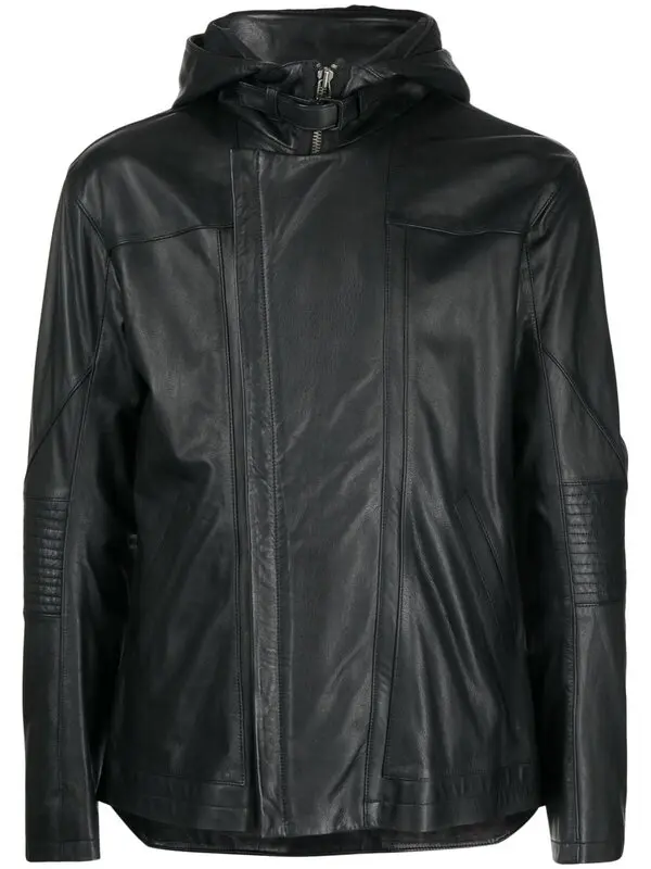 Helmut Lang Photograph-print Leather Jacket