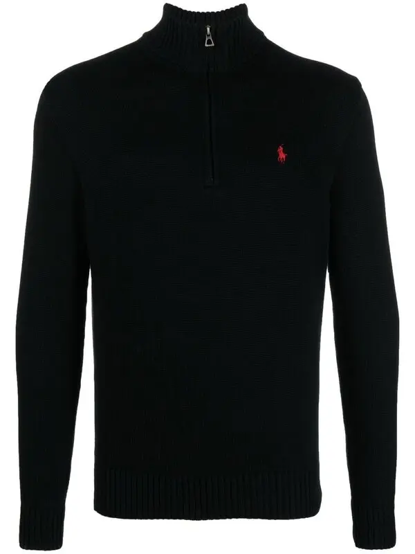 Polo Ralph Lauren Cotton Pullover With Zip