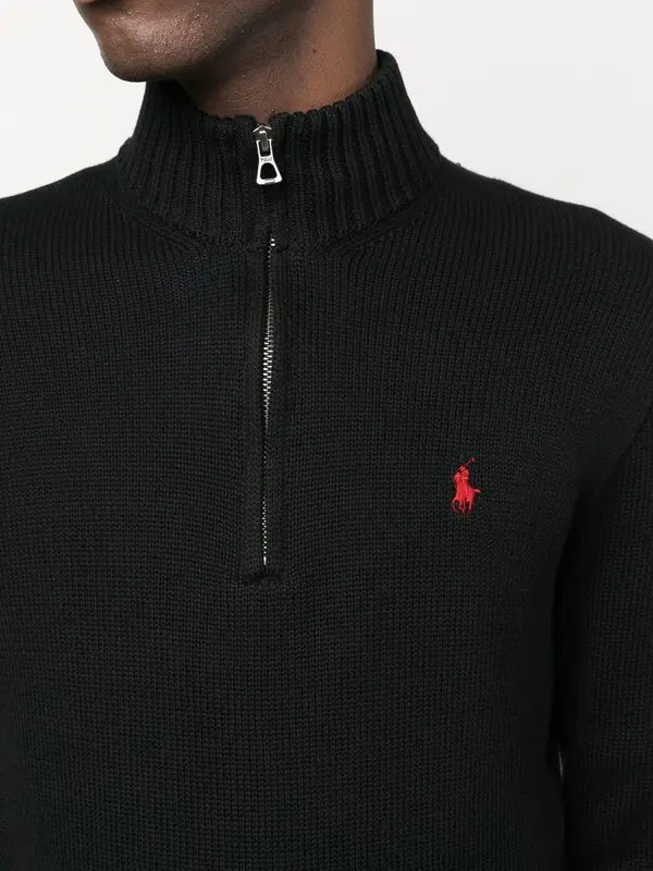 Polo Ralph Lauren Cotton Pullover With Zip