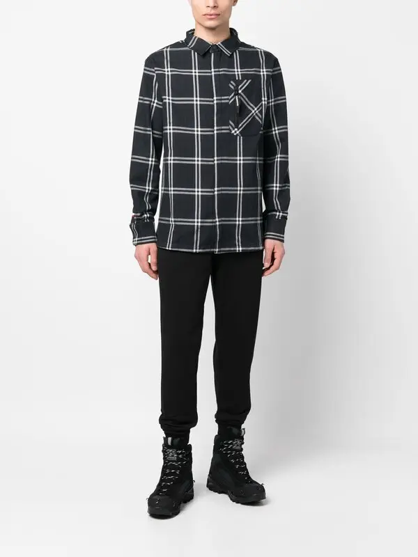Rossignol Plaid Flannel Shirt - Black