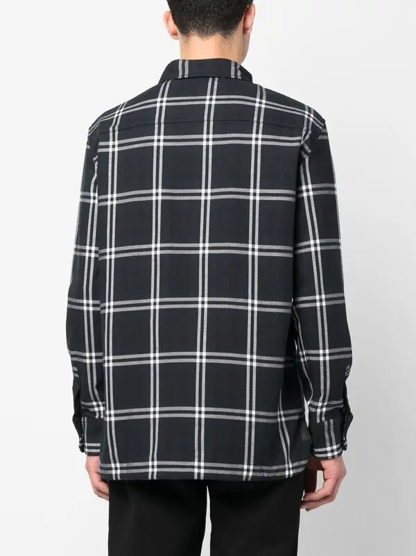 Rossignol Plaid Flannel Shirt - Black
