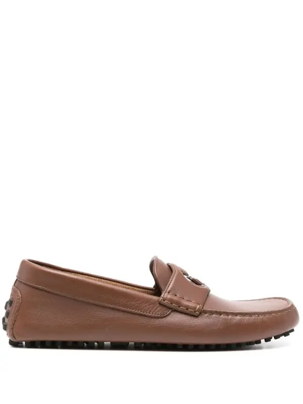 Gucci Interlocking G Leather Shoes