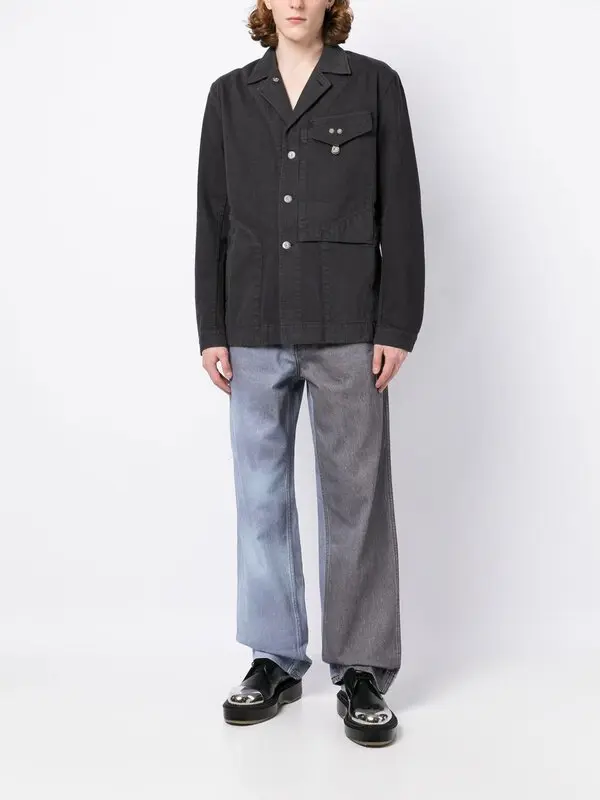 OBJECTS IV LIFE Chest-pocket Shirt Jacket