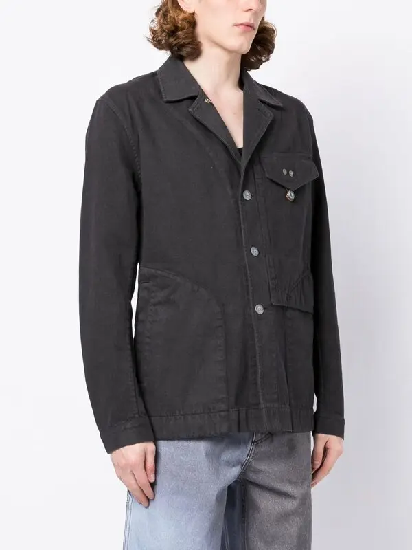 OBJECTS IV LIFE Chest-pocket Shirt Jacket