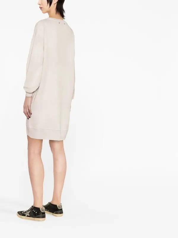 golden goose sweatshirt dress The GREAT. The Sweatshirt Dress main image 1
