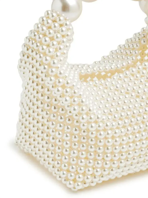 VANINA Beaded Top-handle Bag