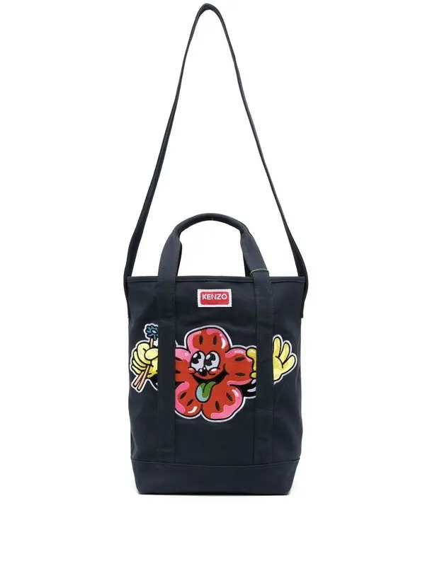 Kenzo Logo-patch Tote